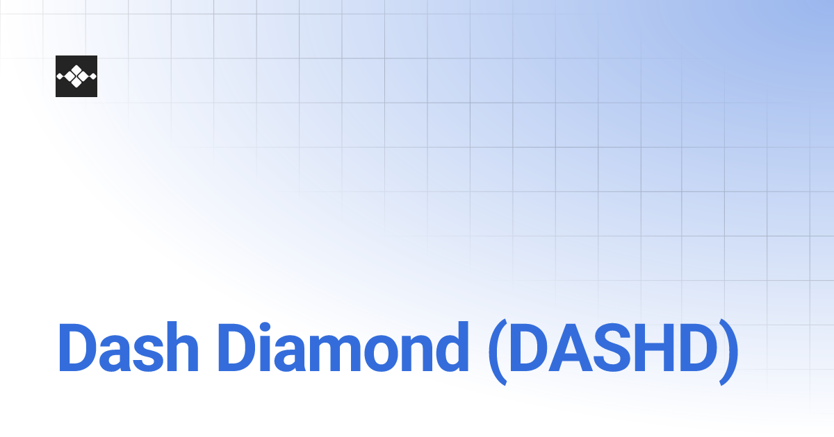 Dash Diamond (DASHD) | Docs | DECENOMY
